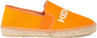 Kenzo Espadrilles mit Logo-Detail - Orange