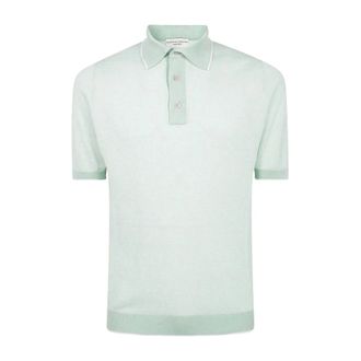 FILIPPO DE LAURENTIIS Gr&uuml;nes Poloshirt mit kurzen &Auml;rmeln - - Tops - Herren - Gr&uuml;n - 2XL