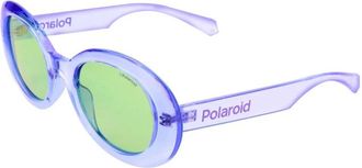 Polaroid Femme, Accessoires, Violet, Taille: ONE Size Resin Frame Square Lunettes de soleil