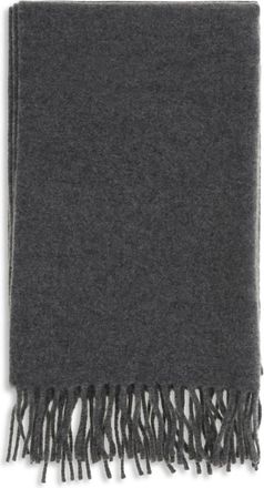 Brunello Cucinelli 100% Cashmere Scarf - Gray