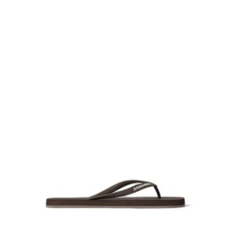 Dsquared2 Logo Flip Flops - - Shoes - Herren - Braun - 40 EU