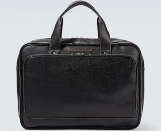 Brunello Cucinelli Aktentasche aus Leder