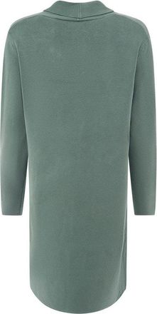 Zwillingsherz Cardigan Jessi mit Kragen, Langarm, aufgesetzte Taschen, ohne Verschluss, knielang