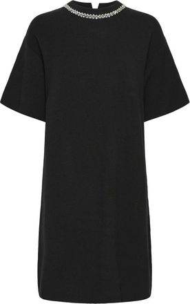 Ichi Ichi, Femme, Robes, Noir, Taille: 40 FR Short Robes