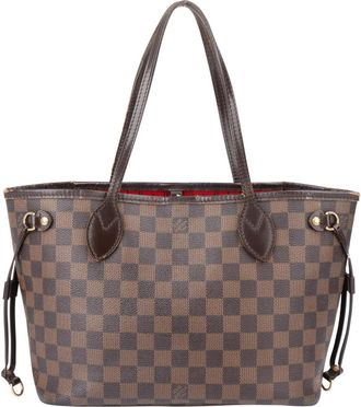 Louis Vuitton Crossbody Bags - Louis Vuitton Damier Ebene Monogram Neverfull PM H - Gr. unisize - in Braun - f&uuml;r Damen