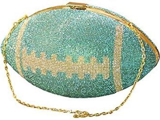 Generic Sac à bandoulière en cuir pour homme - Pour dîner - Rugby - Banquet - En caoutchouc, bleu, Taille unique