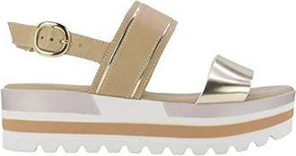 Nero Giardini Nerogiardini - sandali platform cipria/platino nerogiardini - 40