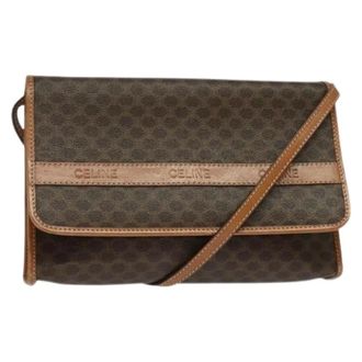 Celine Pre-owned Cuir sacs-celine - Femme - Pre-owned - Brun - Taille: ONE Size