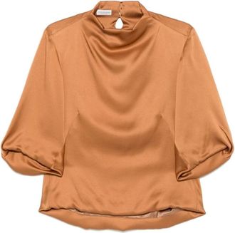 Dries Van Noten Femme, Blouses et Chemises, Brun, Taille: 36 FR Blouses