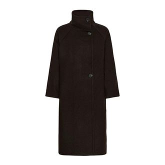 Inwear Single-Breasted Coats - - Coats - Damen - Braun - XS