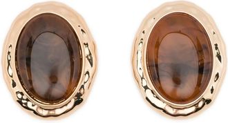 Self Portrait Femme, Accessoires, Brun, Taille: ONE Size Tiger Eye Bangle