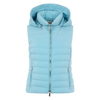 Moorer Femme, Vestes, Bleu, Taille: 42 FR Tinnari Vest
