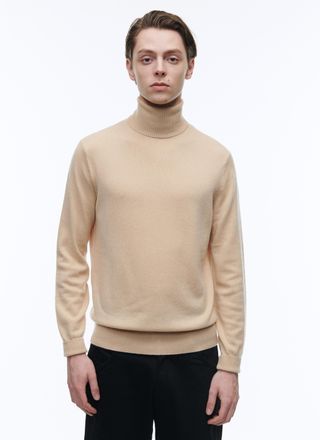 Fursac Pull col roul&eacute; en laine et cachemire - Taille XXL - Homme