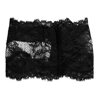 Dolce & Gabbana Spitzen-Halstuch - - Accessories - Damen - Schwarzk - ONE SIZE