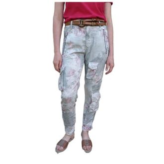 Mason's Military-inspirierte Lyocell Cargo Hose - - Jeans - Damen - Mehrfarbig - S