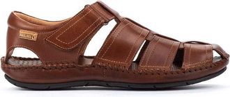 Pikolinos Flache Sandalen in Leder Tarifa für Männer Farbe Cuero