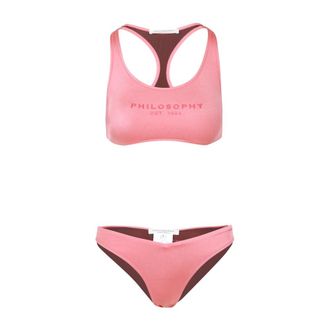 Philosophy di Lorenzo Serafini Sport-Top mit Logo - - Swimwear - Damen - Rosa - S