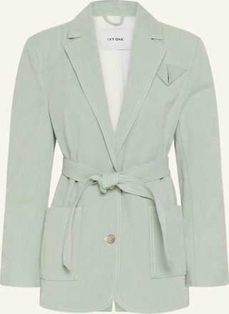 IVY OAK Ivy Oak Jeansjacke Iojeanette gruen