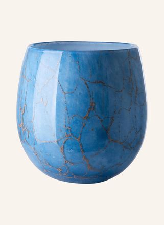 Fink Windlicht, Vase Cosmic blau