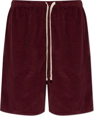 American Vintage Femme, Shorts, Rouge, Taille: 42 FR Padow Corduroy Shorts