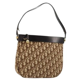 Dior Pre-owned Toile sacs-chanel - Femme - Pre-owned - Brun - Taille: ONE Size