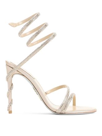 Rene Caovilla Sandalen - Silber