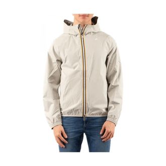 K-Way Stylische Leichte Jacke - - Jackets - Herren - Beige - 3XL