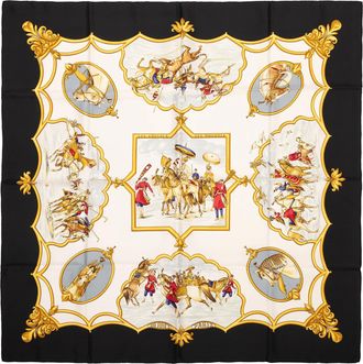 Herm&egrave;s T&uuml;cher & Schals - Scarf - Gr. unisize - in Schwarz - f&uuml;r Damen