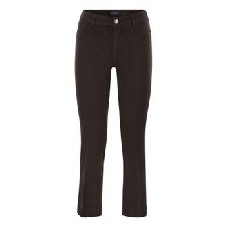 Sportmax Mini Flare Pant - - Jeans - Damen - Braun - W26