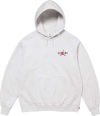 SUPREME x Jordan Hoodie - Weiß