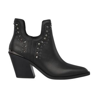 Alma En Pena Spitz zulaufende Stiefelette mit Absatz - - Shoes - Damen - Schwarzk - 38 EU