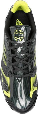 adidas Lace-Up Neon Sneakers - Black