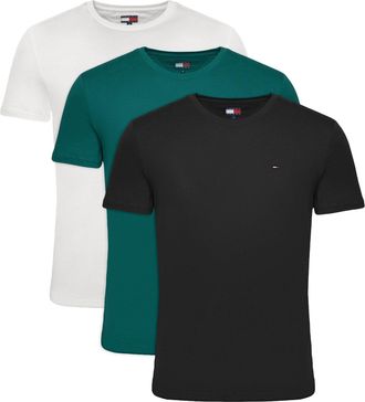 Tommy Jeans T-Shirt-Set DM0DM21579 Bunt Slim Fit