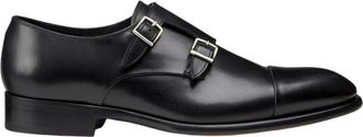 Doucal's Homme, Chaussures, Noir, Taille: 42 EU Chaussures Monk Strap