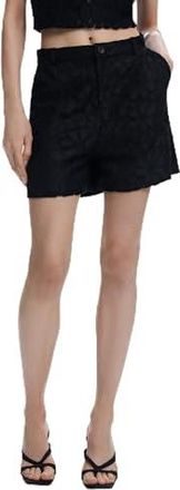 Desigual Short_Lace, 2000 Black, 36