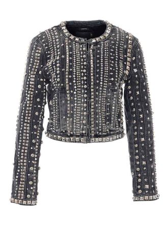 R13 Pull Col Rond - Noir