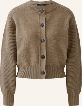 Oui Strickjacke beige