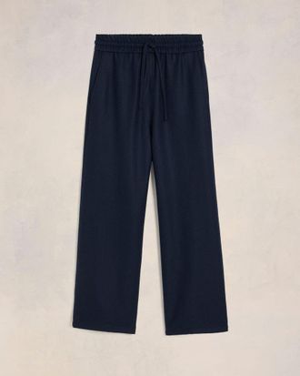 Ami Ami Paris - Weite Hose mit elastischem Taillenbund Blau - Gr&ouml;&szlig;e: XXS - Unisex