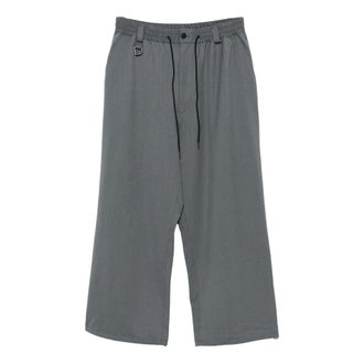 Yohji Yamamoto Homme, Pantalons, Gris, Taille: XS WL Straight Pant