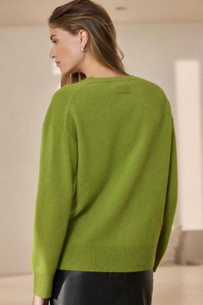 Next V-Ausschnitt-Pullover N. Premium Wollpullover, V-Ausschnitt, Kurzgr&ouml;&szlig;e (1-tlg)