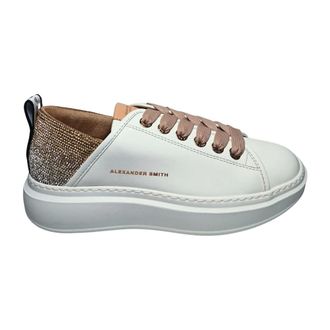 Alexander Smith Femme, Chaussures, Blanc, Taille: 39 EU sneaker Pelle