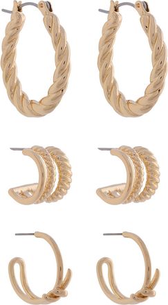 Aldo Set Ohrringen Aldo Twistt 14088278 Goldfarben