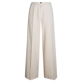 Forte_Forte 15029 Meine Hose - - Trousers - Damen - Wei&szlig; - S