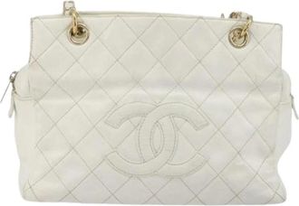 Chanel Sac bandouli&egrave;re vintage Pre-owned - Femme - Pre-owned - Blanc - Taille: ONE Size