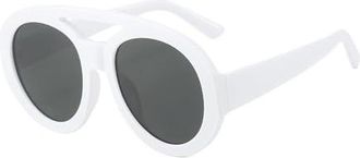 Generic Lunettes De Soleil Dextérieur À Grande Monture For Hommes Et Femmes, Idéales For La Conduite, Les Déplacements Quotidiens Vacances(White)
