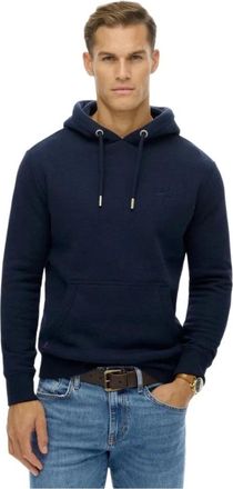 Superdry Homme, Sweatshirts et sweats &agrave; capuche, Bleu, Taille: XL Vintage Logo Sweat &agrave; capuche