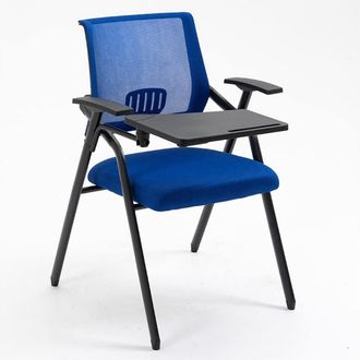 Generic Ergonomischer B&uuml;rostuhl mit klappbarem Schreibtisch, Netzgewebe-Computerstuhl f&uuml;r Erwachsene, Lendenwirbelst&uuml;tze, Tablet-Armlehne f&uuml;r Rechtsh&auml;nder und