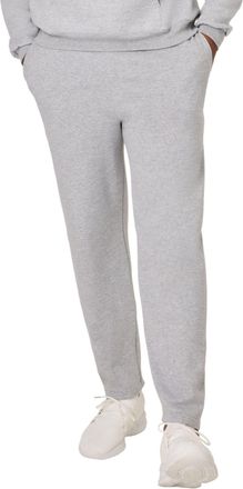 Hanes Herren EcoSmart Fleece-Sweathose, Offene Unterseite, 77,5 cm Trainingshose, Leichter Stahl, Mittel