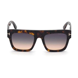 Tom Ford Femme, Accessoires, Brun, Taille: 52 MM Lunettes de soleil Renée