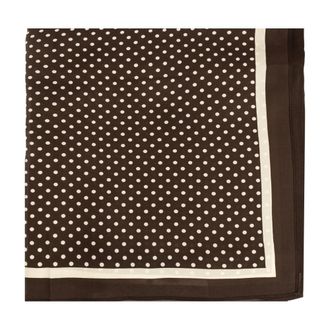 Matteau Silk Sarong 0 - Polka Dot - - Accessories - Damen - Braun - ONE SIZE